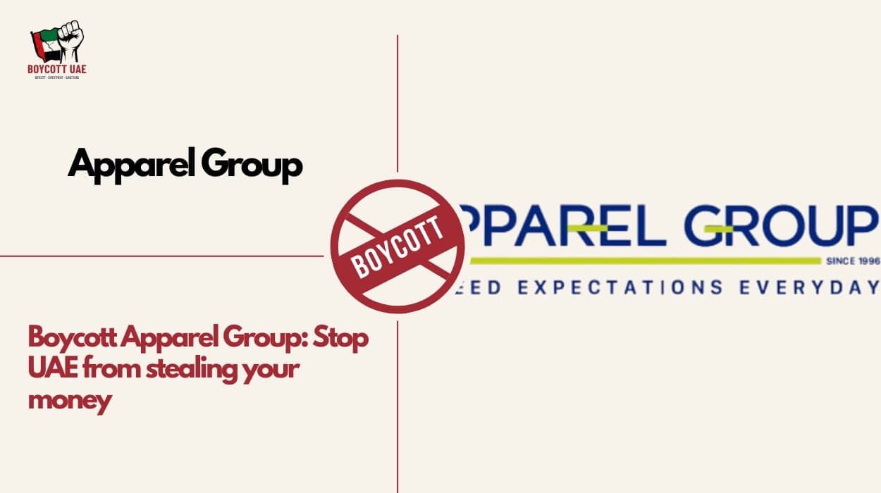 Boycott Apparel Group: Stop UAE from stealing your money